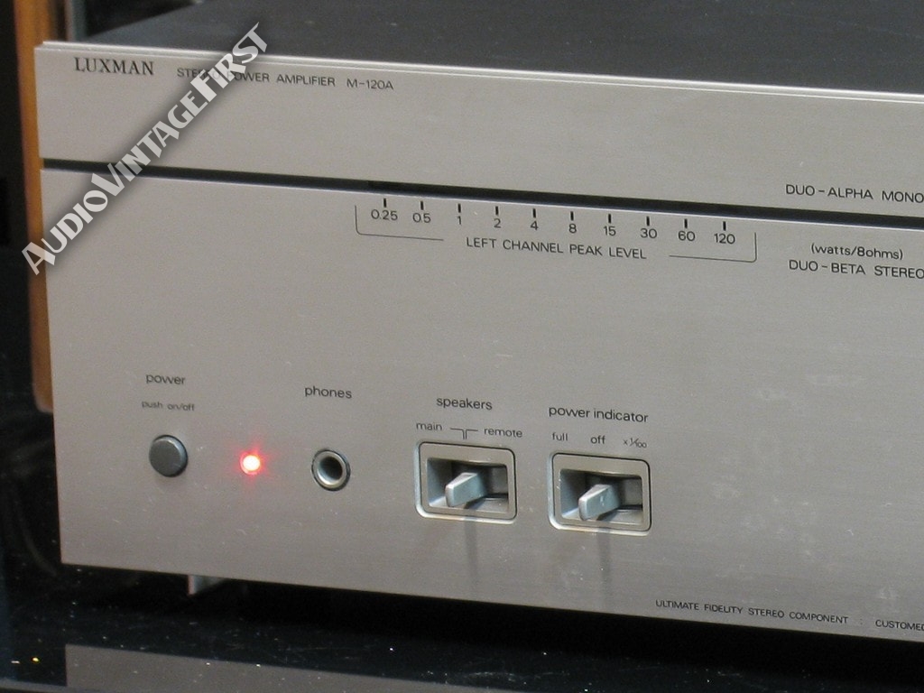 M-120A AudioVintageFirst